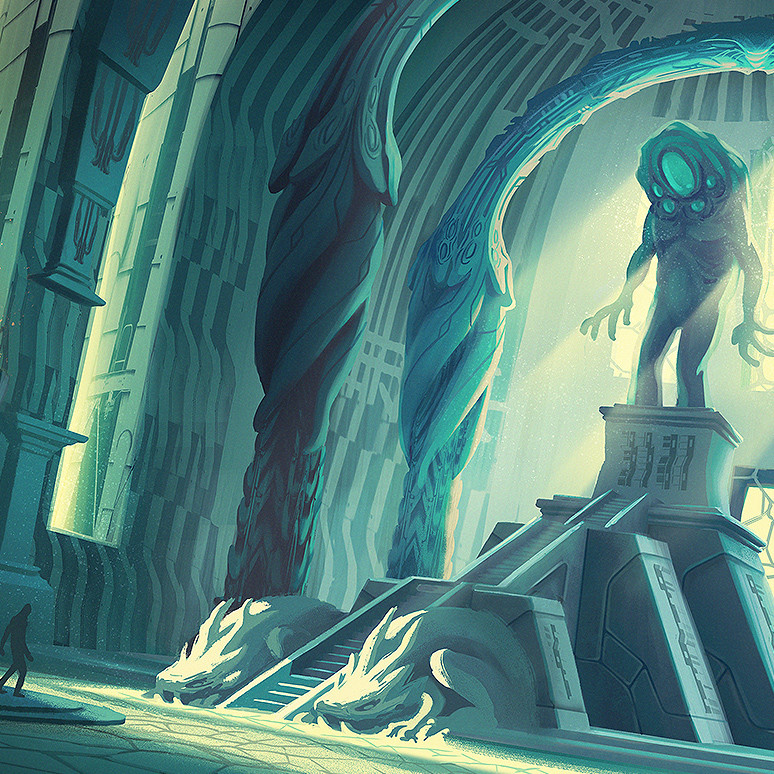 ArtStation - Alien Temple