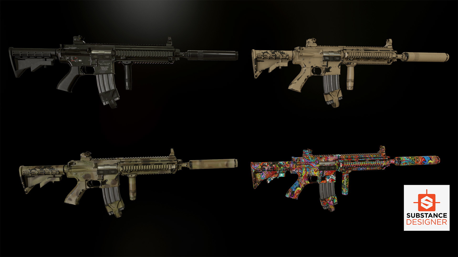 ArtStation - Procedural Camo Filter