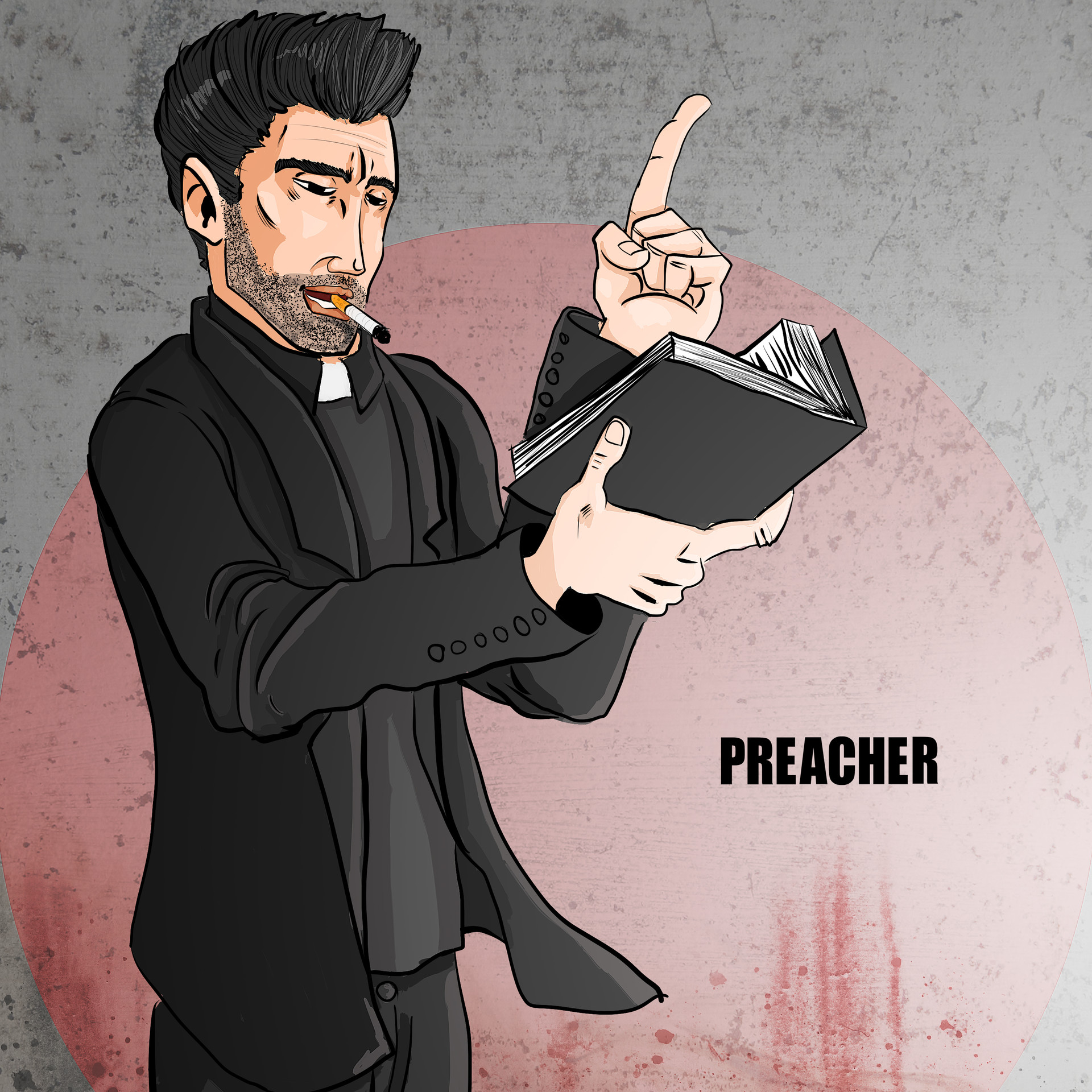 ArtStation - The Preacher