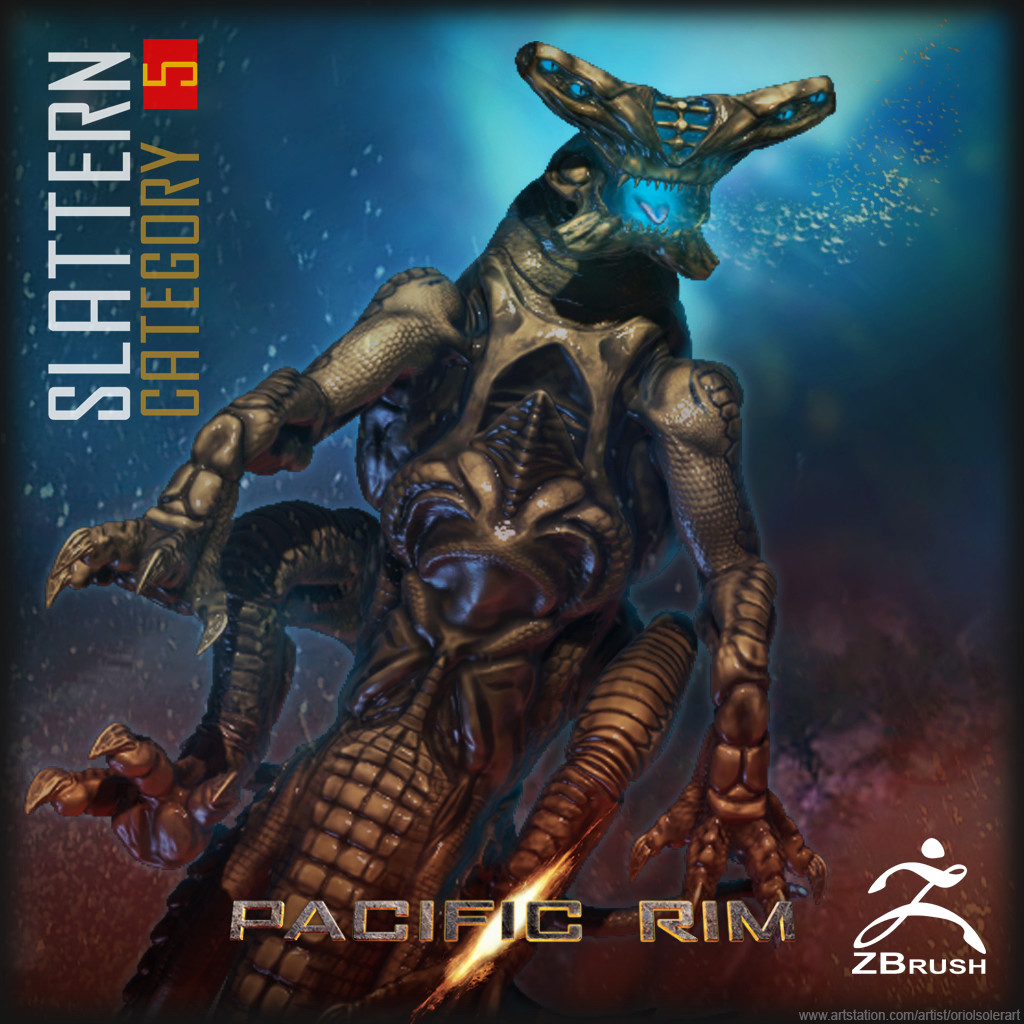 ArtStation - Slattern Kaiju Category 5