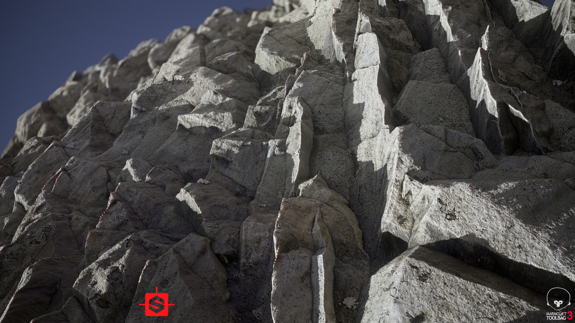 ArtStation - Tileable Cliff Substance Designer