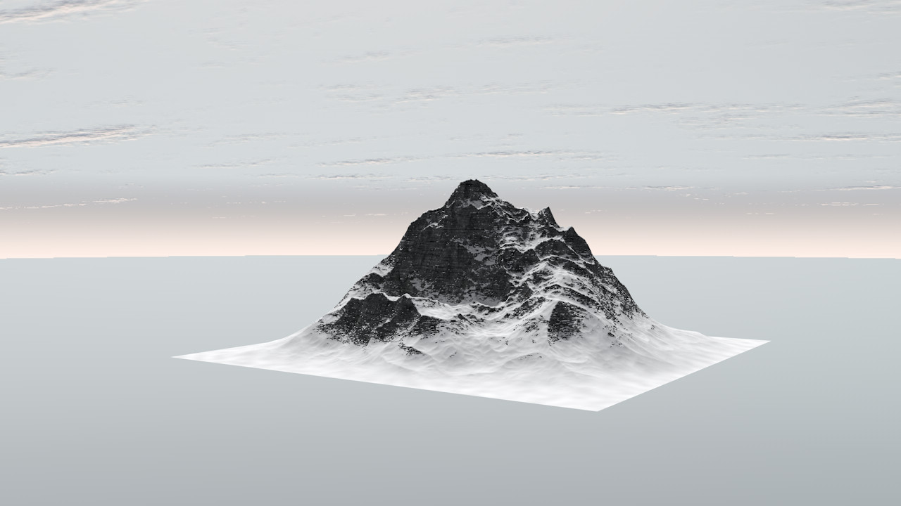 ArtStation - mountain models and textures game ready