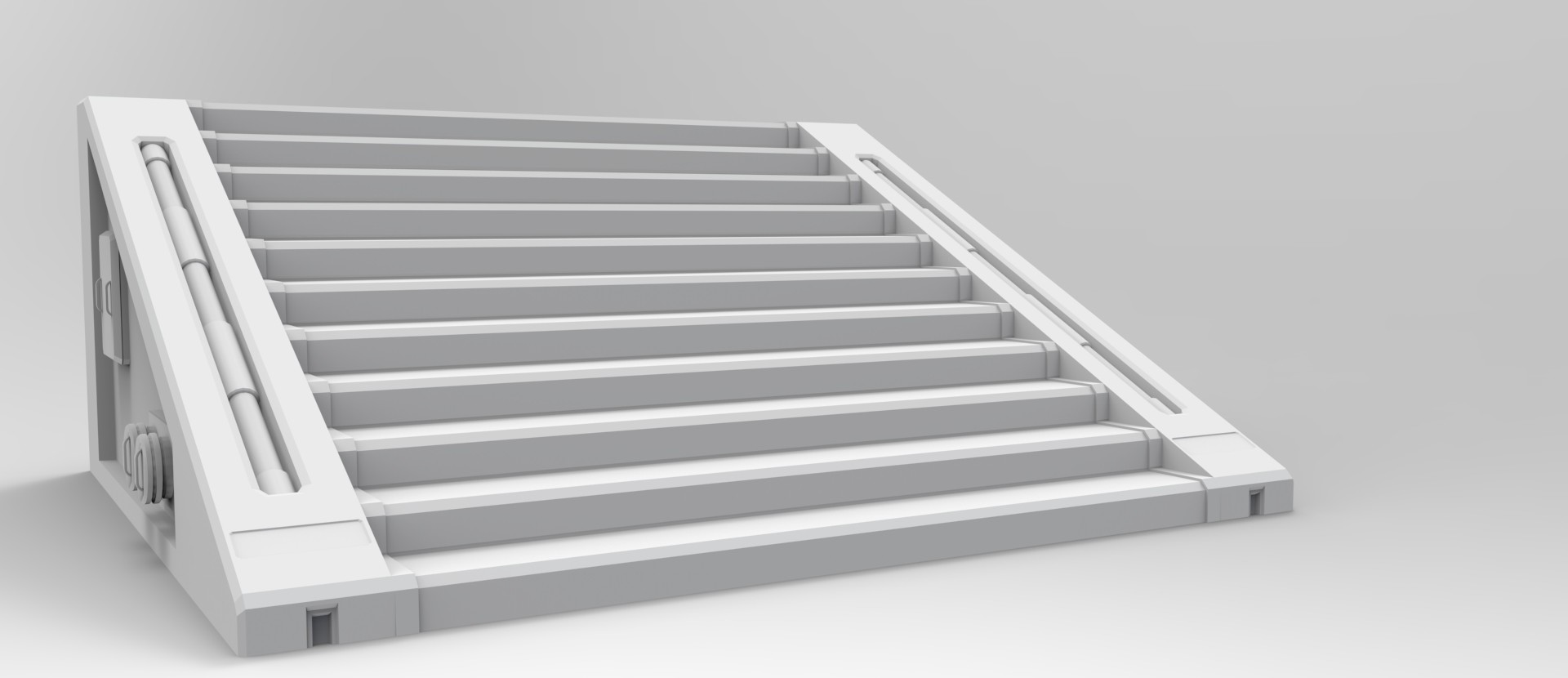 ArtStation - Futuristic Staircase