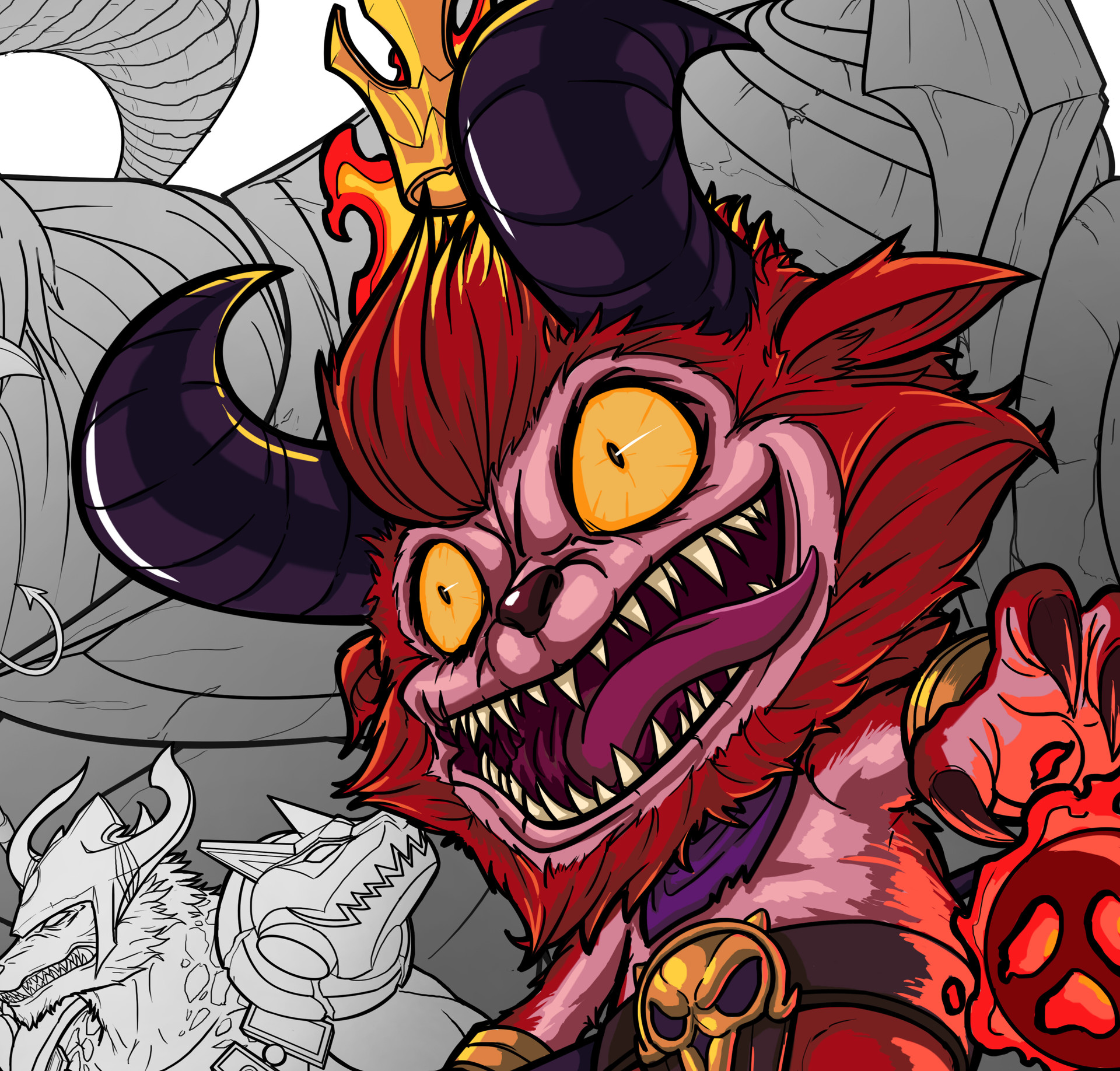 ArtStation - Little Devil Teemo