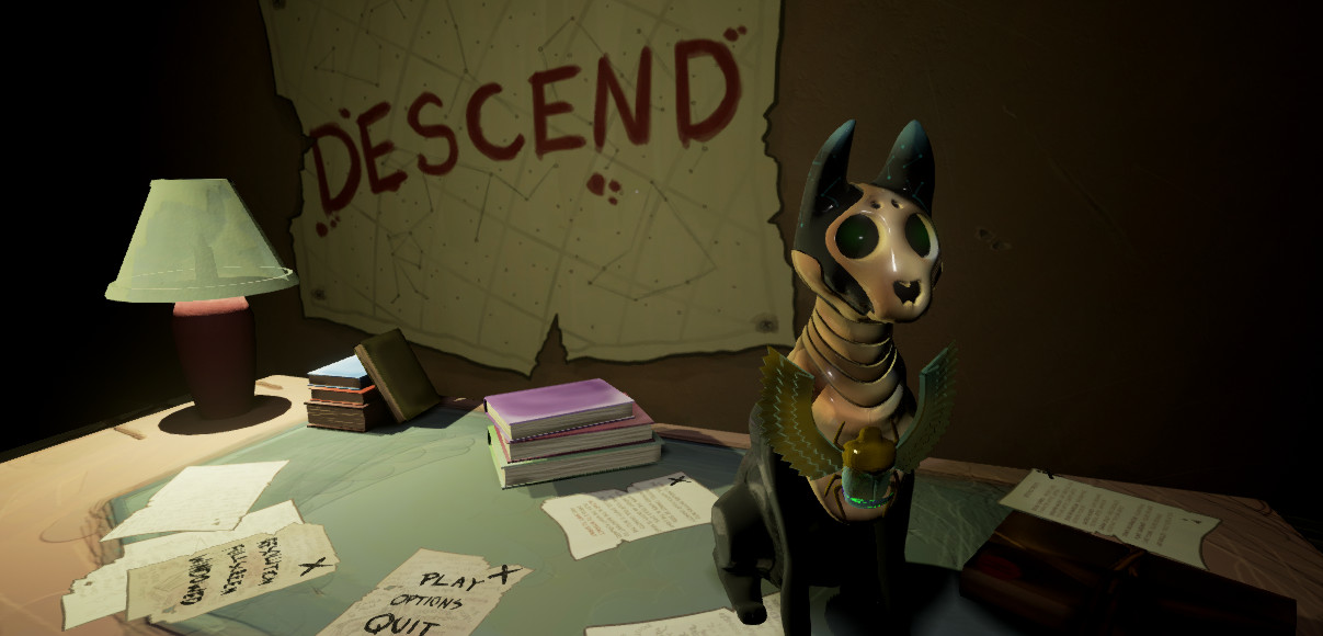 ArtStation - Descend (Horror Game Project)