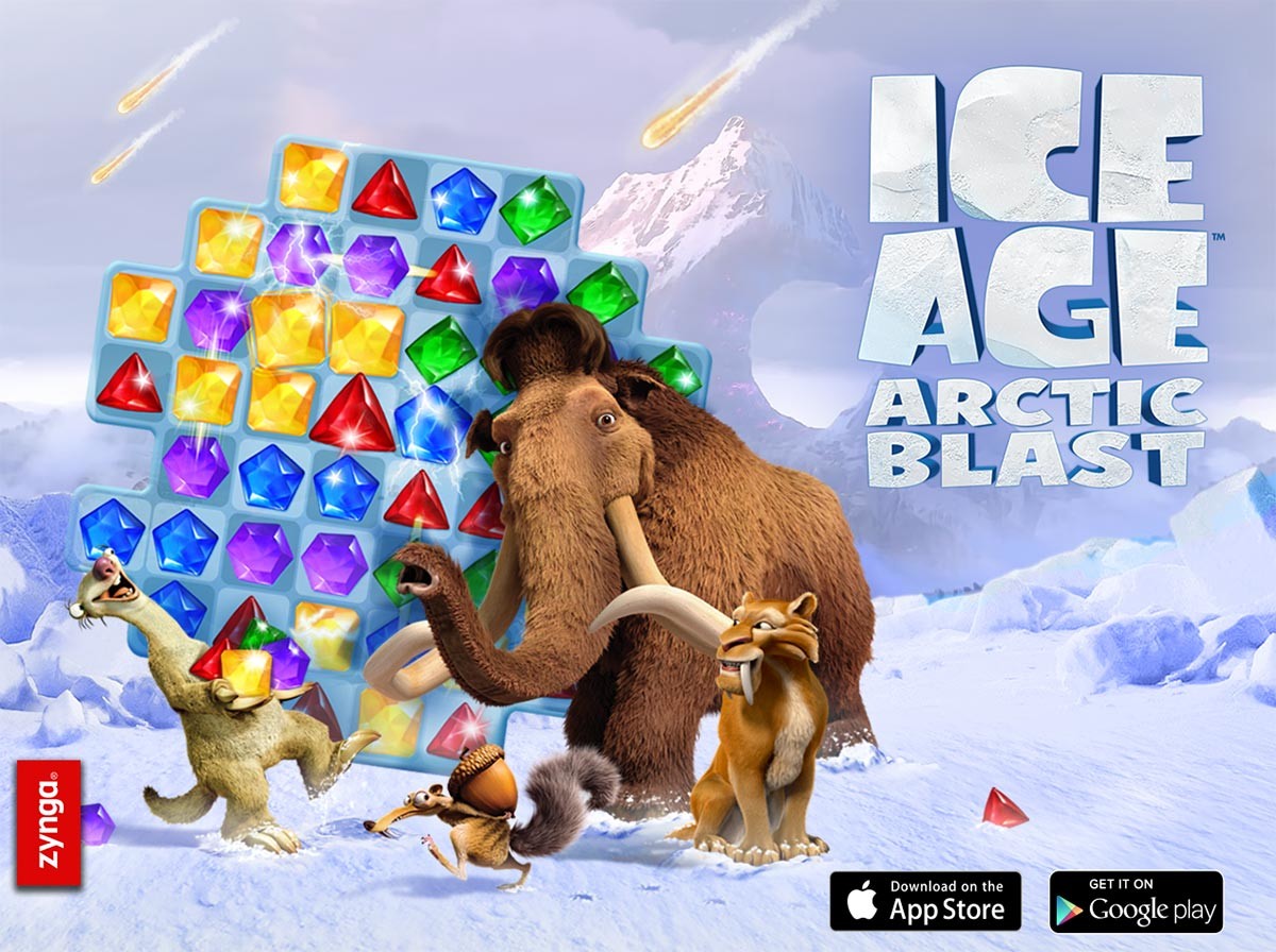 ArtStation - "Ice Age Arctic Blast" mobile game iOS and Android