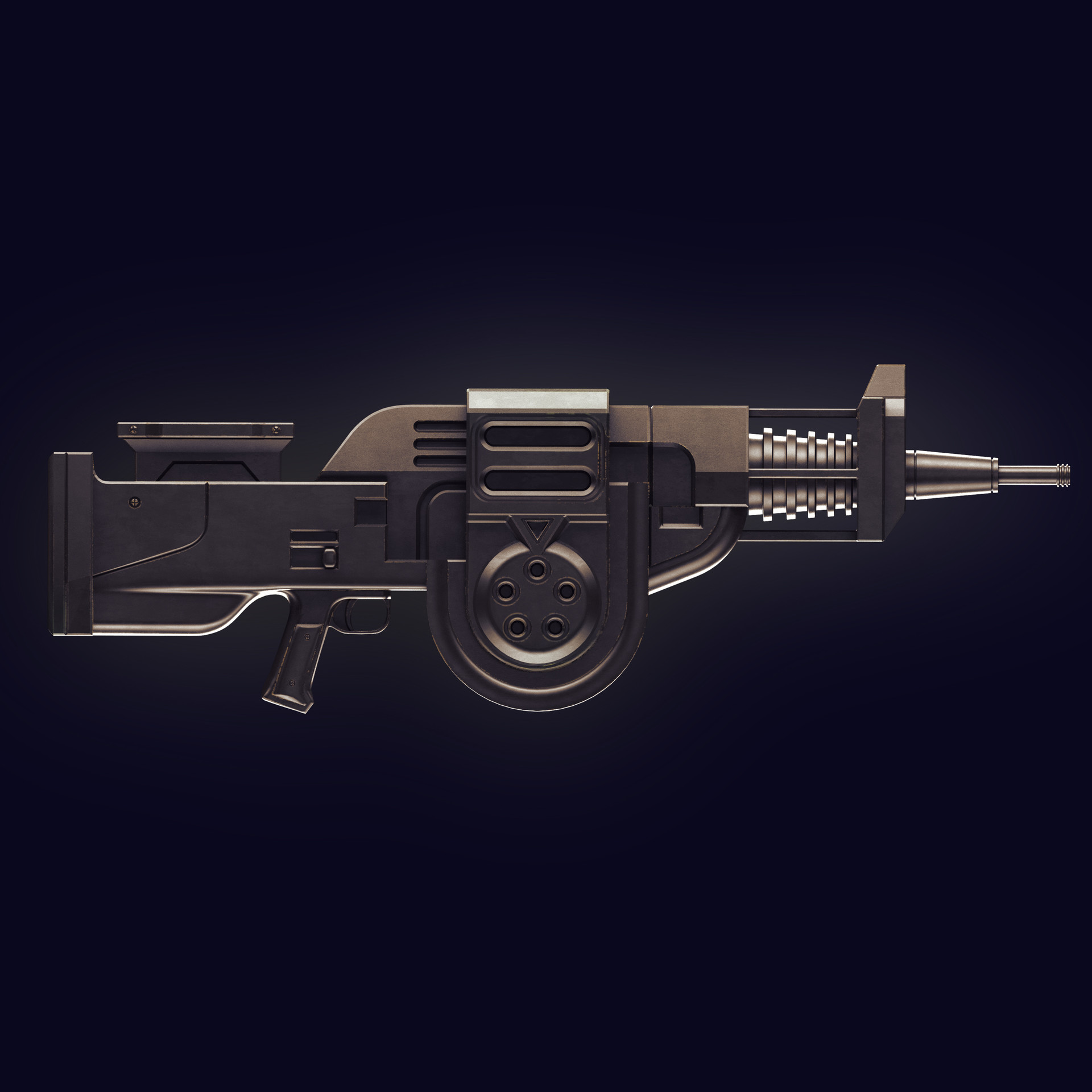 ArtStation - Machine Gun
