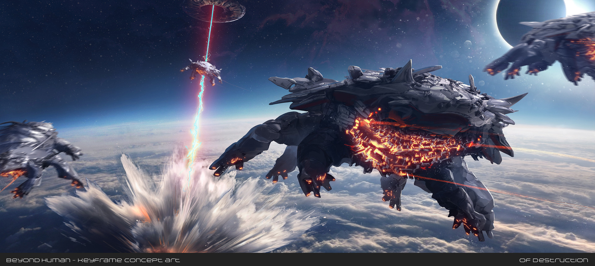 ArtStation - Beyond Human - Keyframe Art