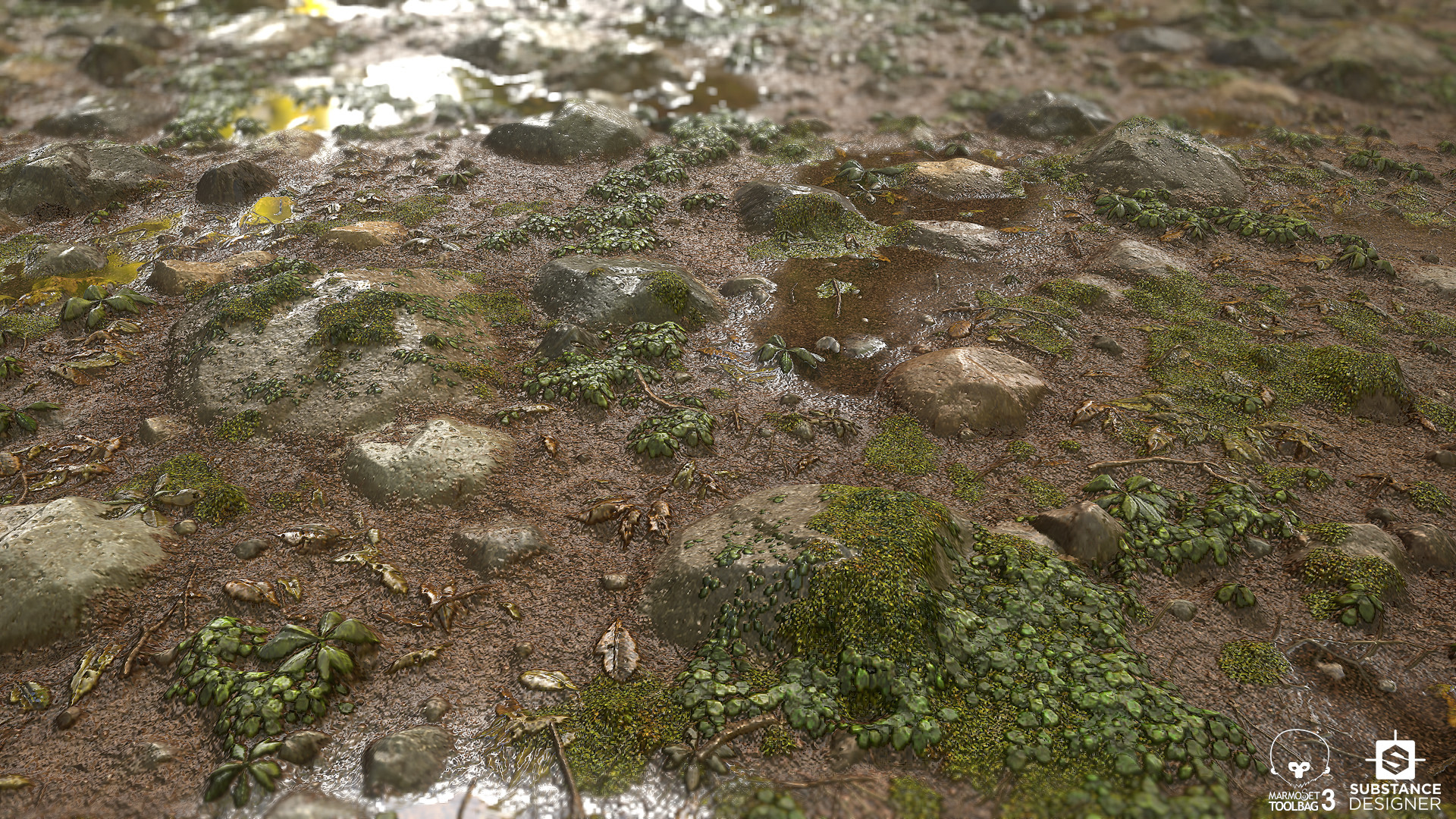 ArtStation - Forest Ground