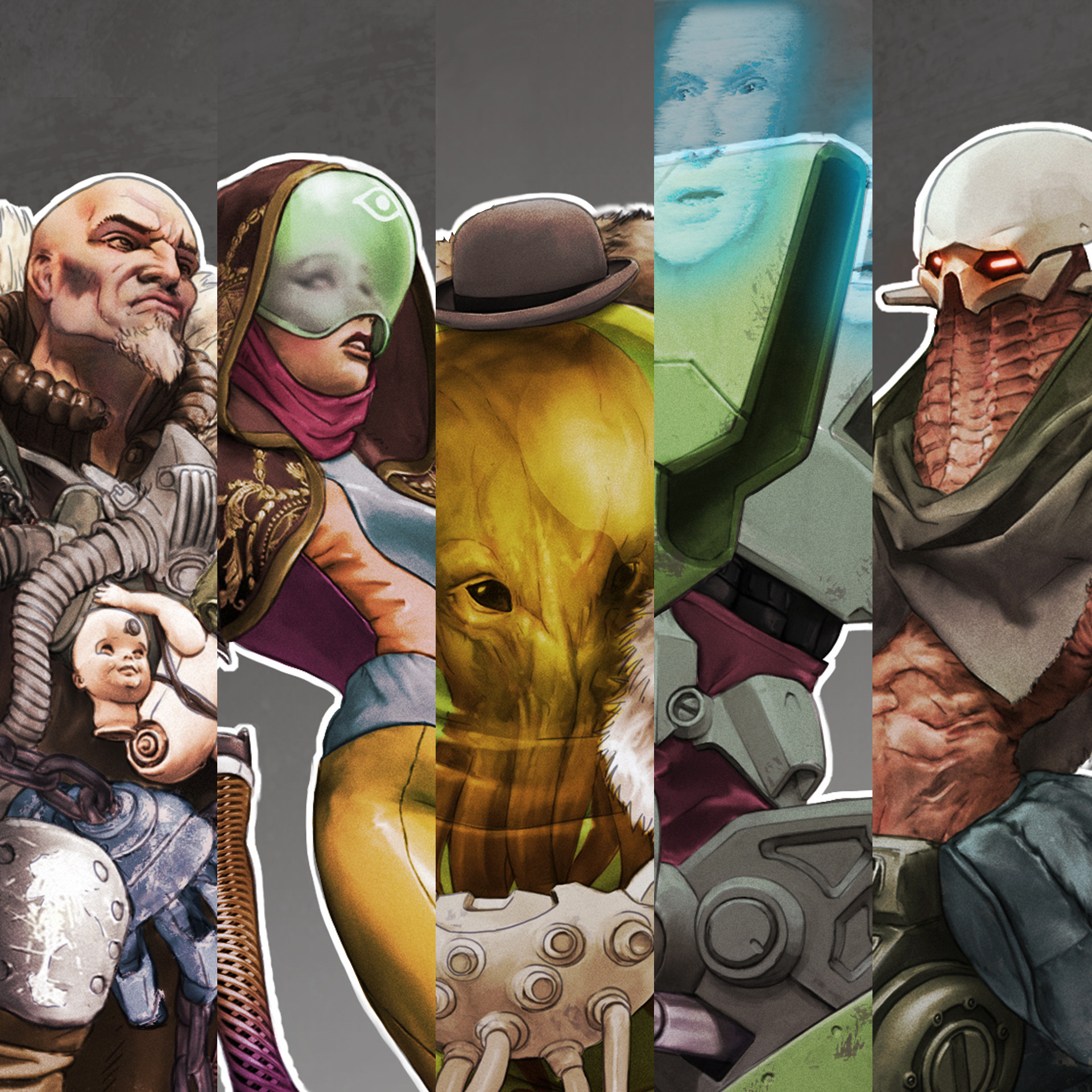 ArtStation - Beyond Human Character Design (ArtStation Challenge)