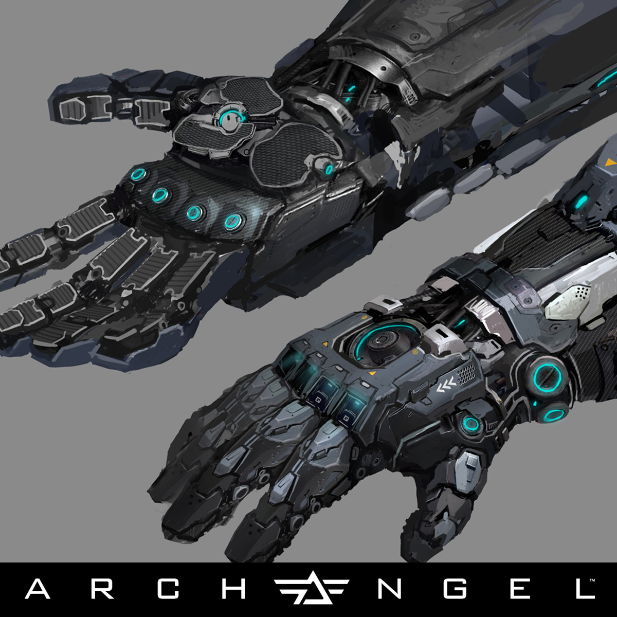 ArtStation - Archangel mech arm