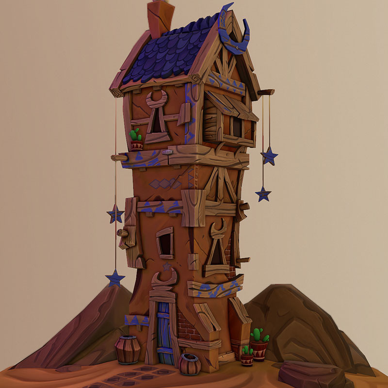 ArtStation - Moon House