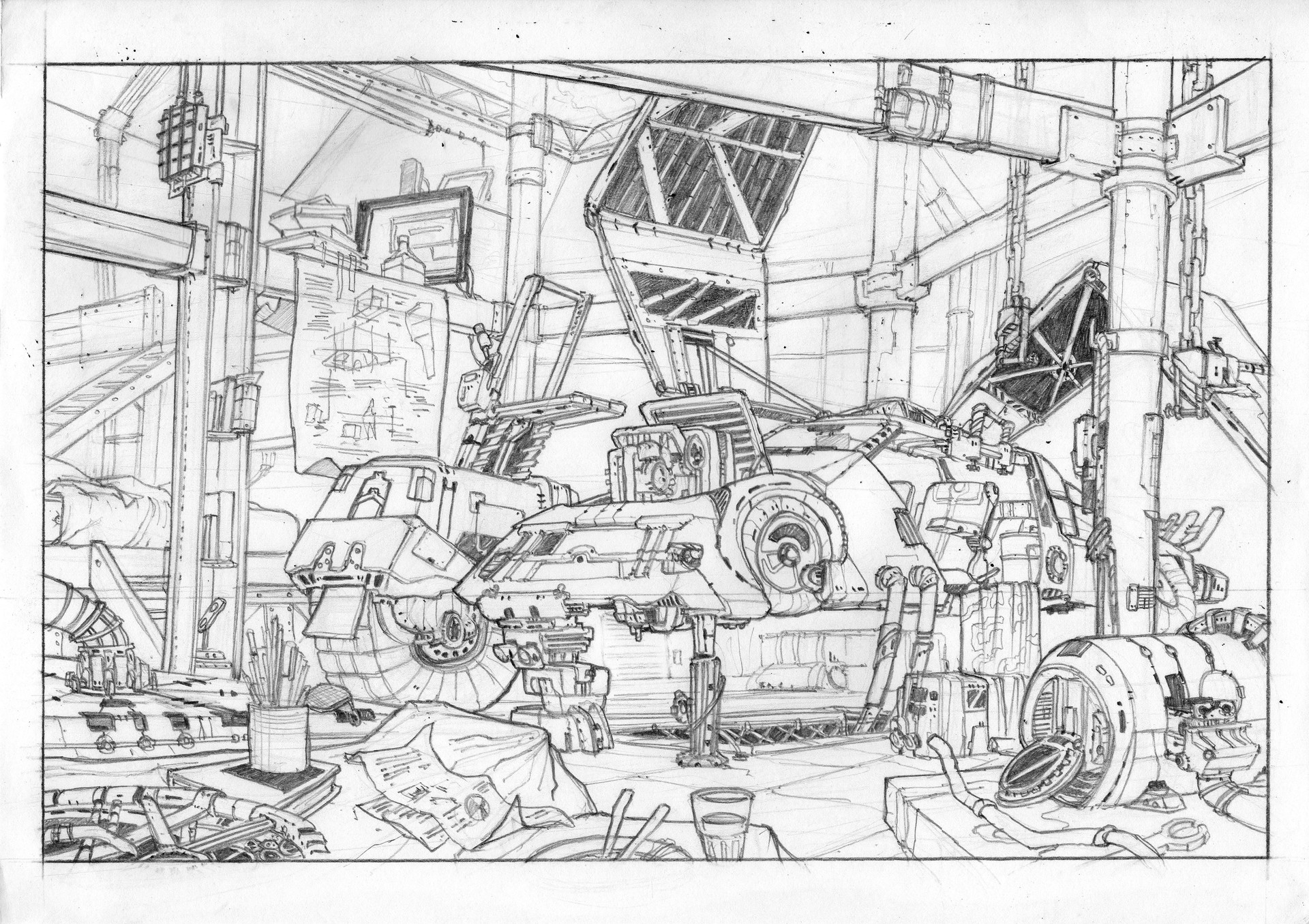 ArtStation - Mad mechanical scientist