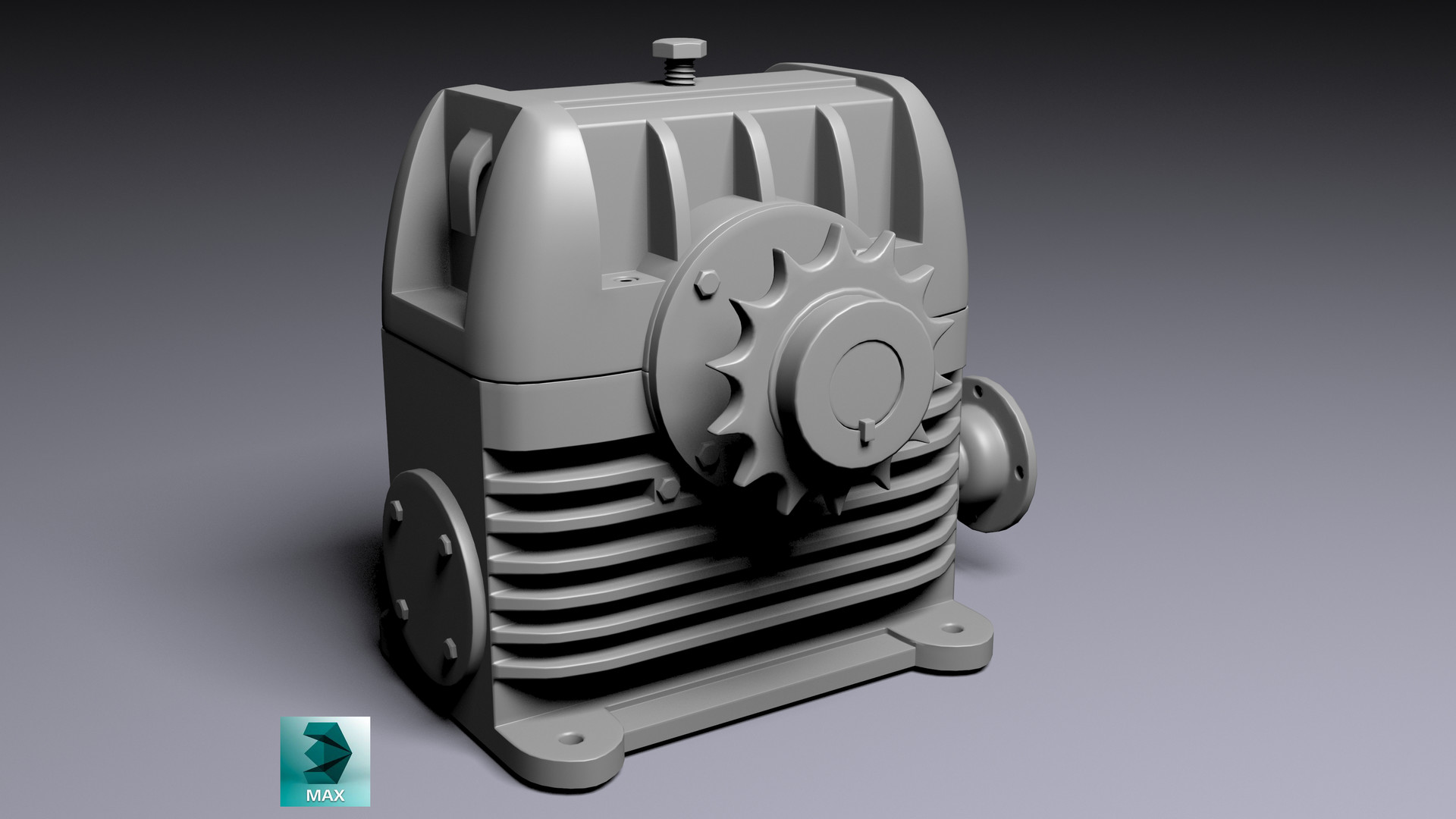 ArtStation - high poly machine