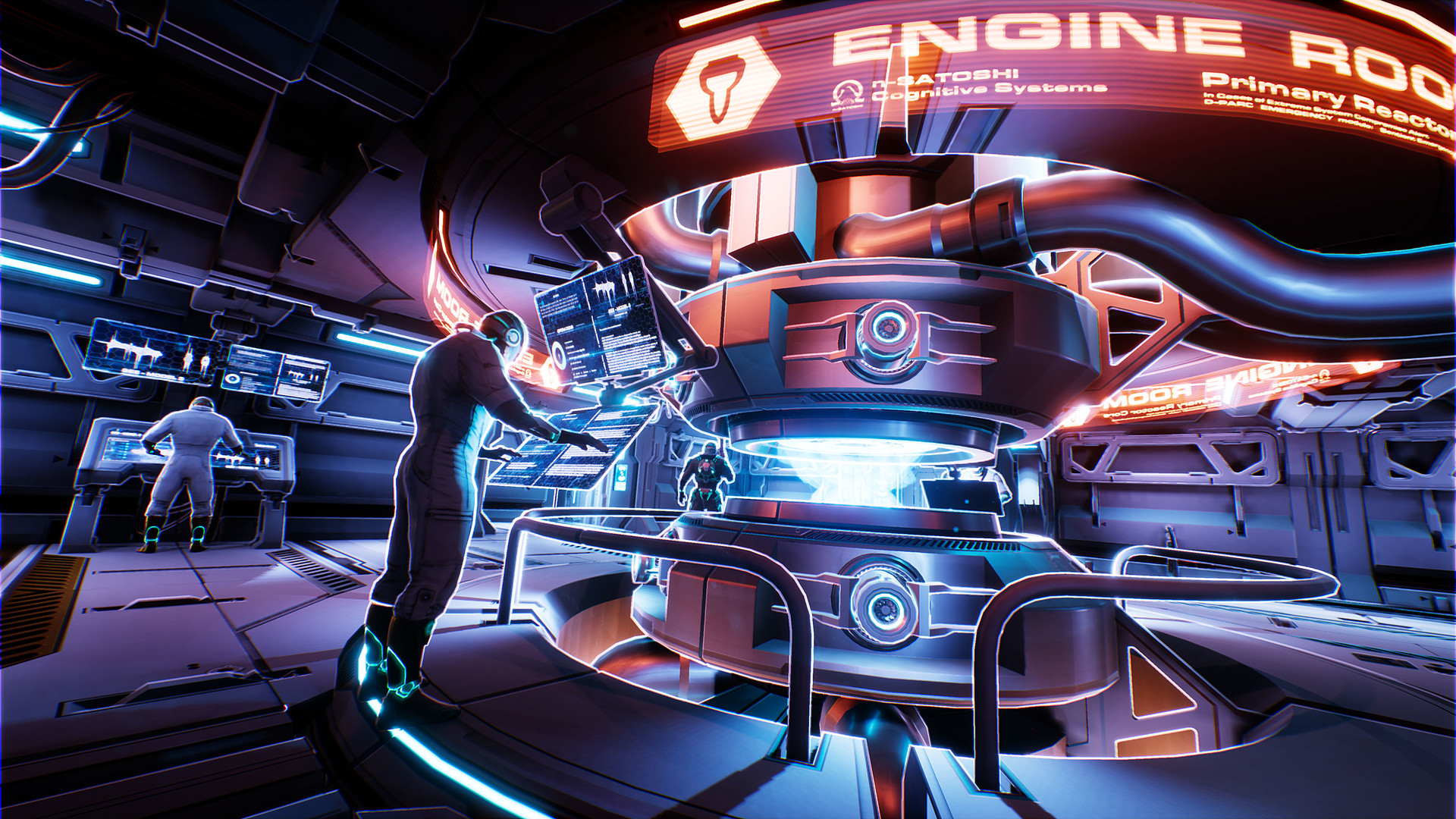 ArtStation - D-PARC Engine Room WIP