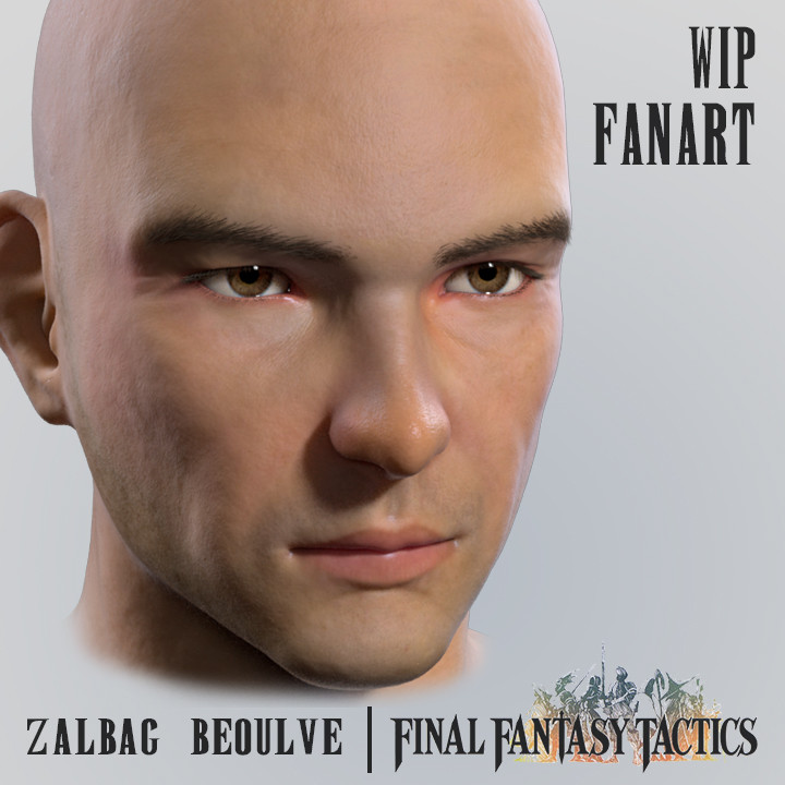 ArtStation - Zalbag Beoulve Fanart (WIP)