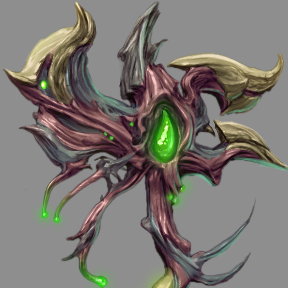 ArtStation - Warframe Fanart Concept - Infested Axe