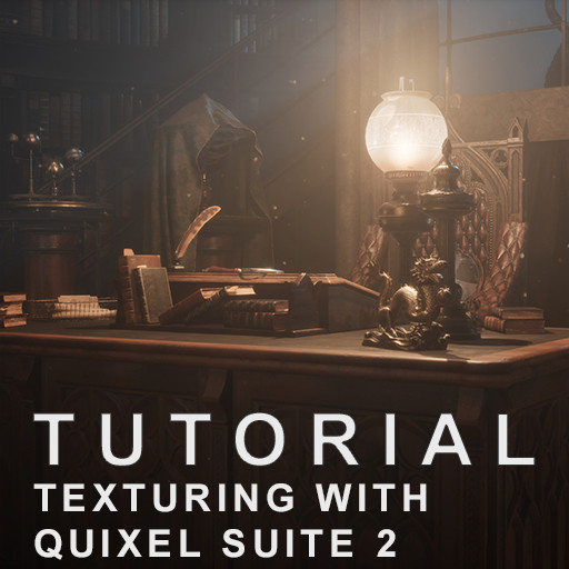 ArtStation - Texturing Dumbledore's office with Quixel Suite 2 - breakdown