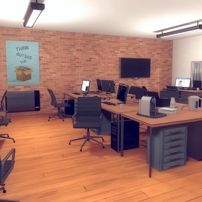 ArtStation - 3D Office space
