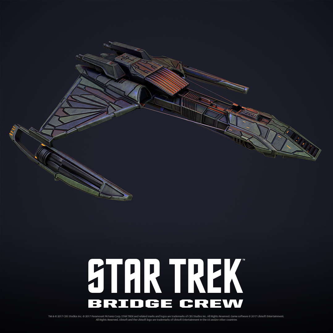 ArtStation - Klingon D5 Cruiser from Star Trek Bridge Crew