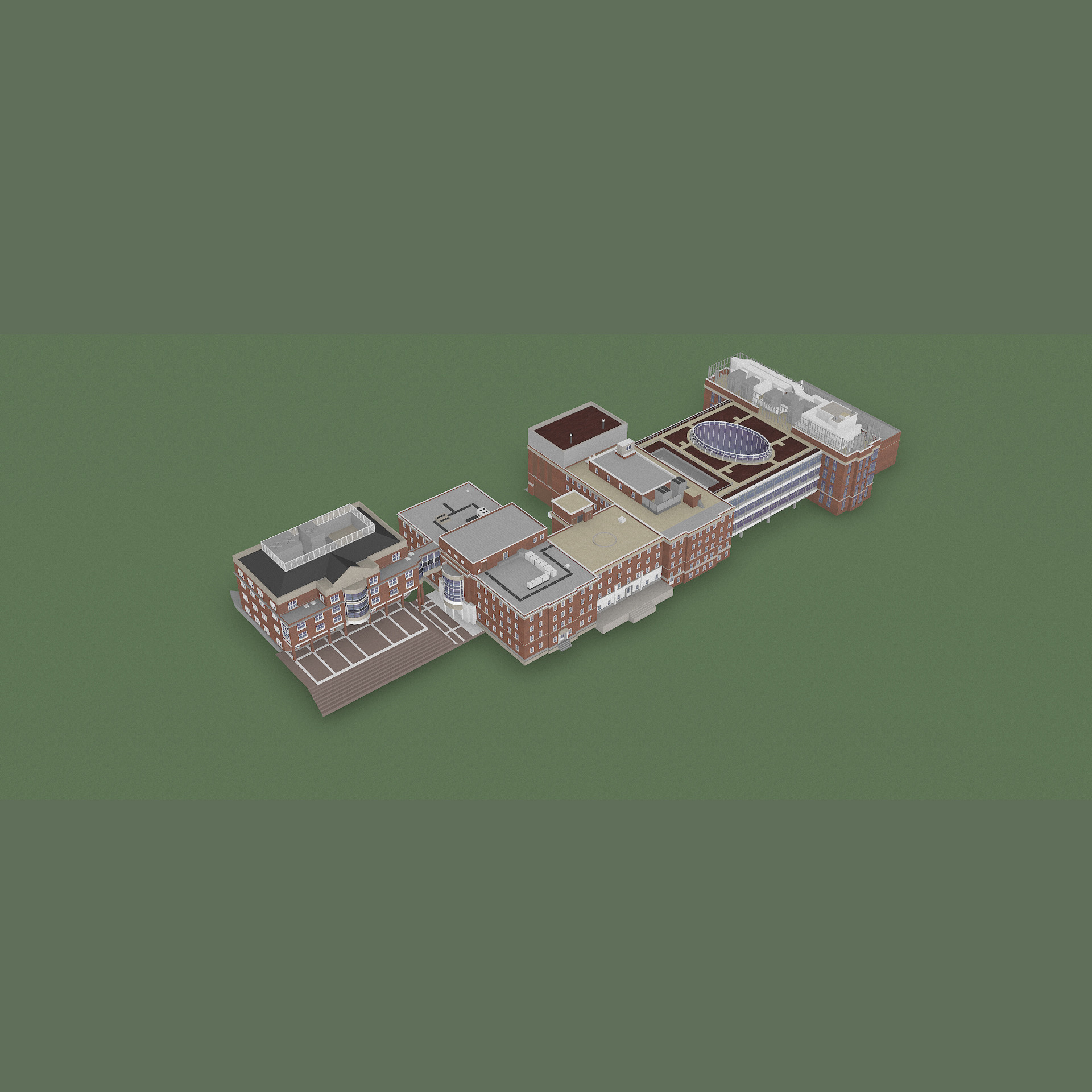 ArtStation - Atlantic Building - model for Unity 3d