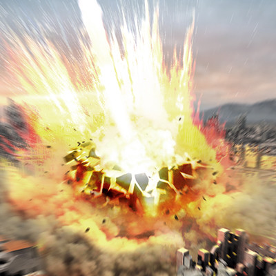 ArtStation - Explosion levels