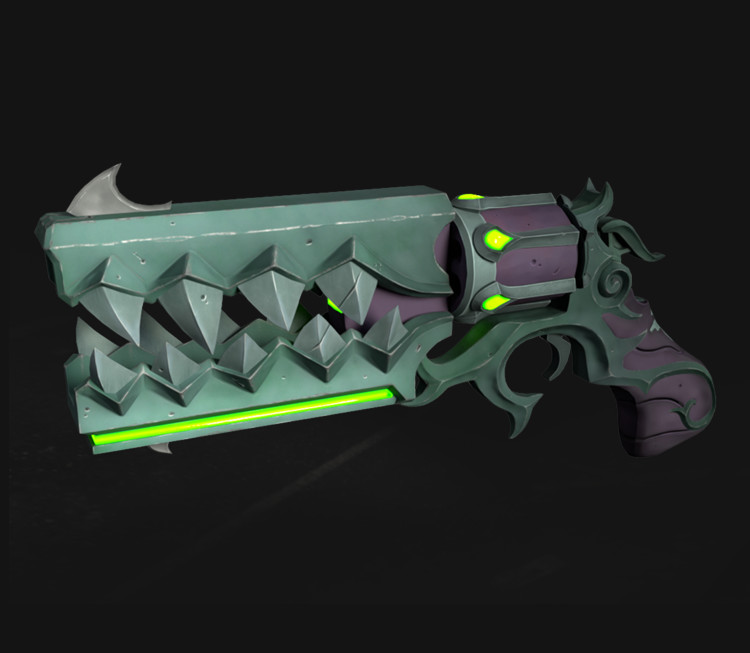 ArtStation - Androxus' Revolver