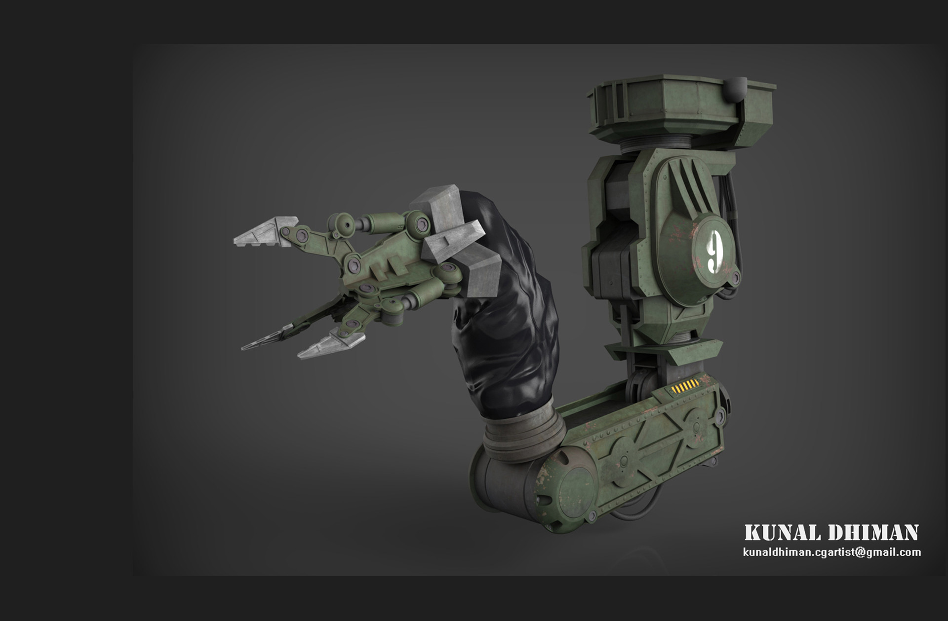 ArtStation - Mechanical Arm
