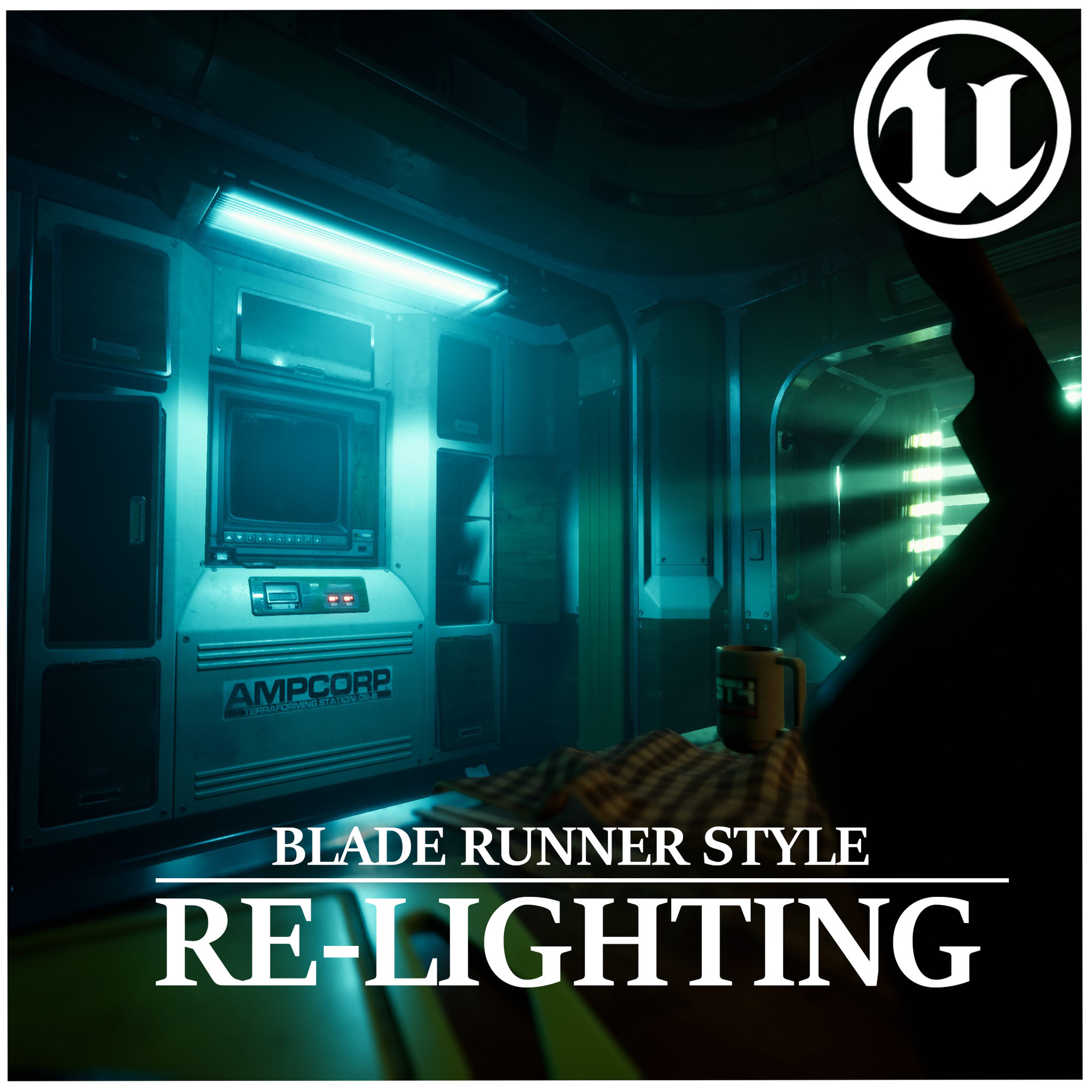 ArtStation - UE4 Blade Runner Style Lighting | Liam Tart's Sci-Fi Bunk ...