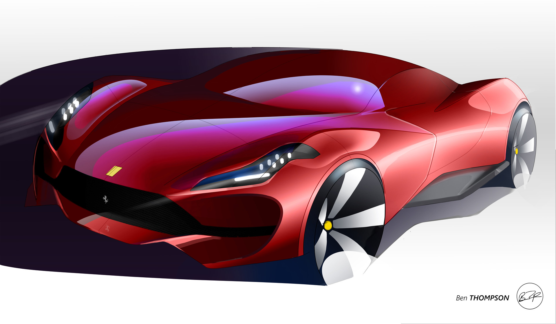 ArtStation - Ferrari Improvment