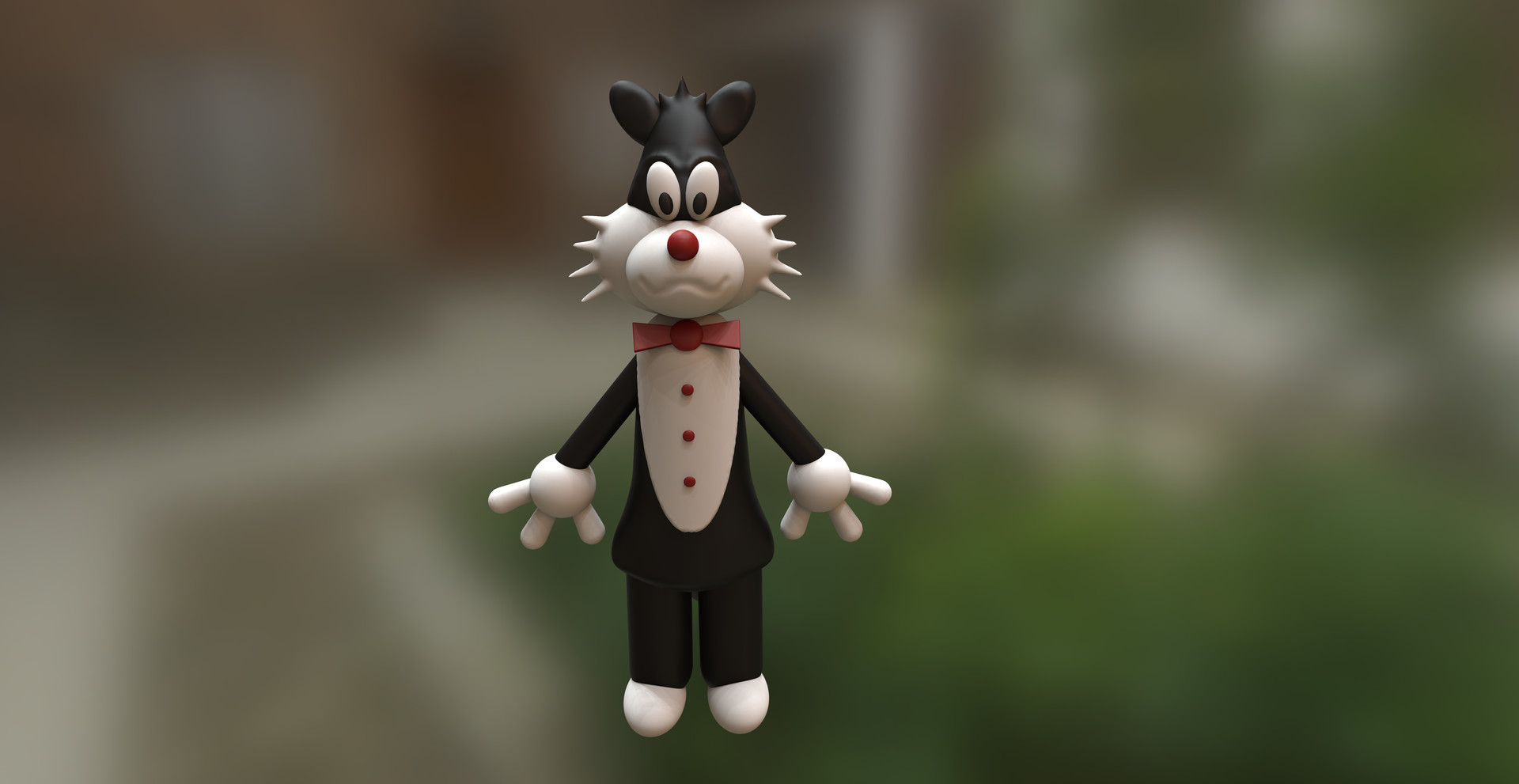 ArtStation - 3d cartoon cat