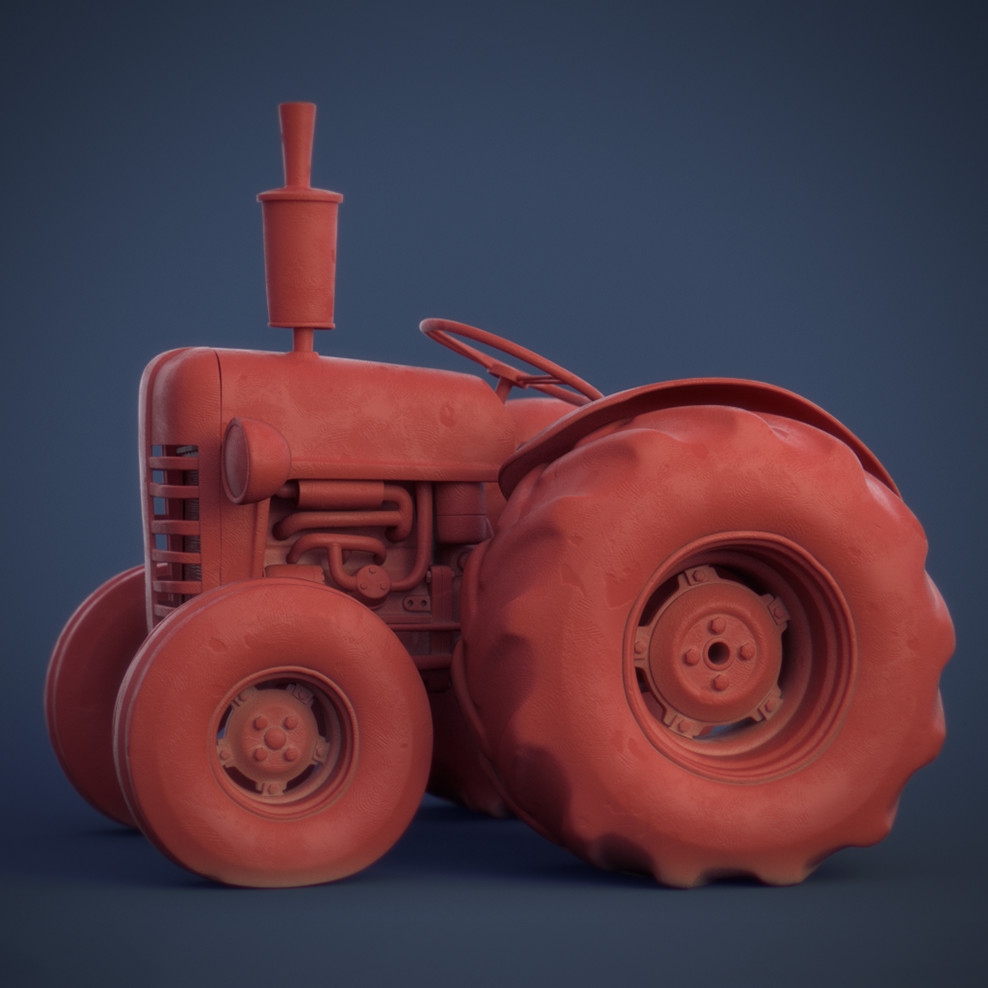 ArtStation - Tractor