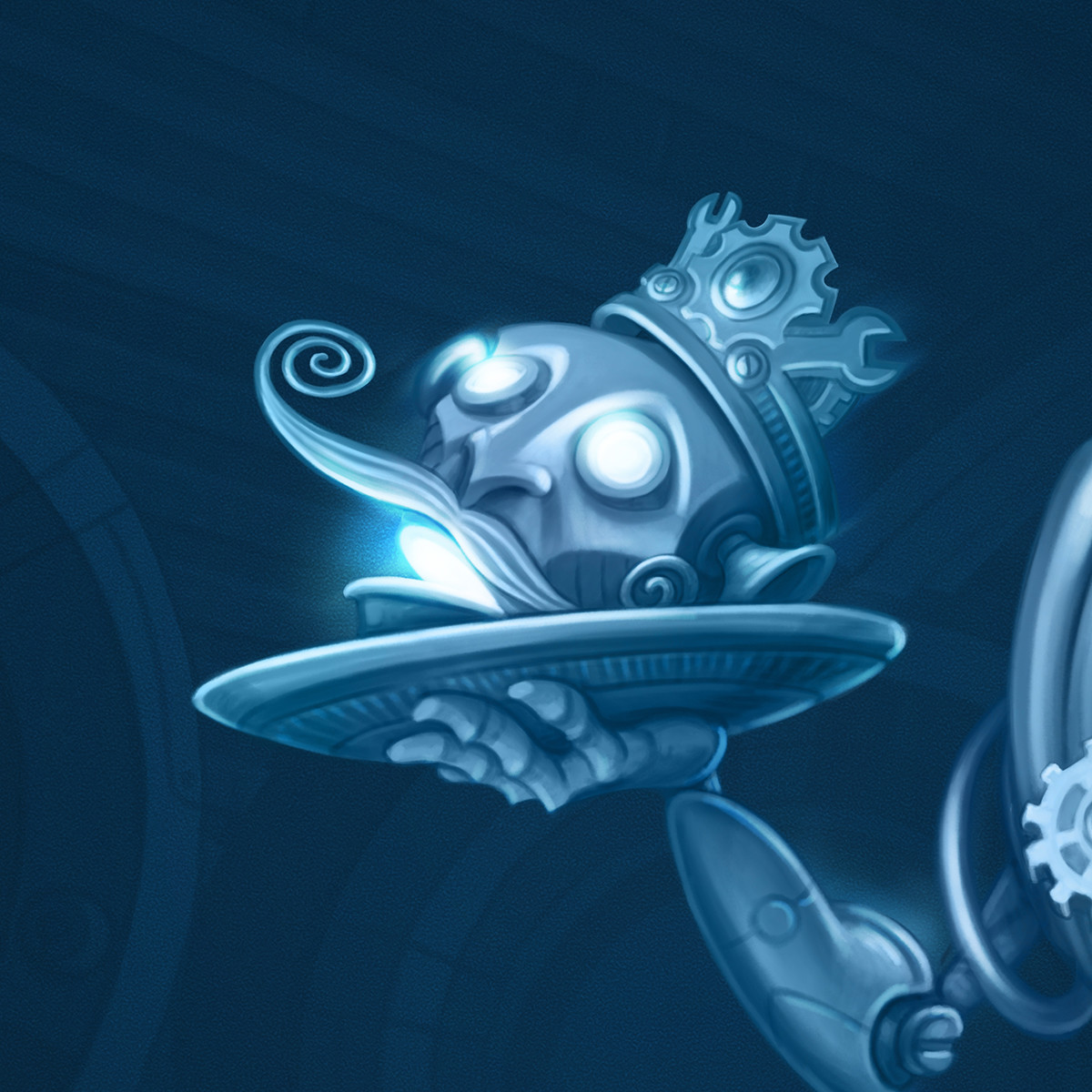 ArtStation - Robot ghost for "Character design challenge"