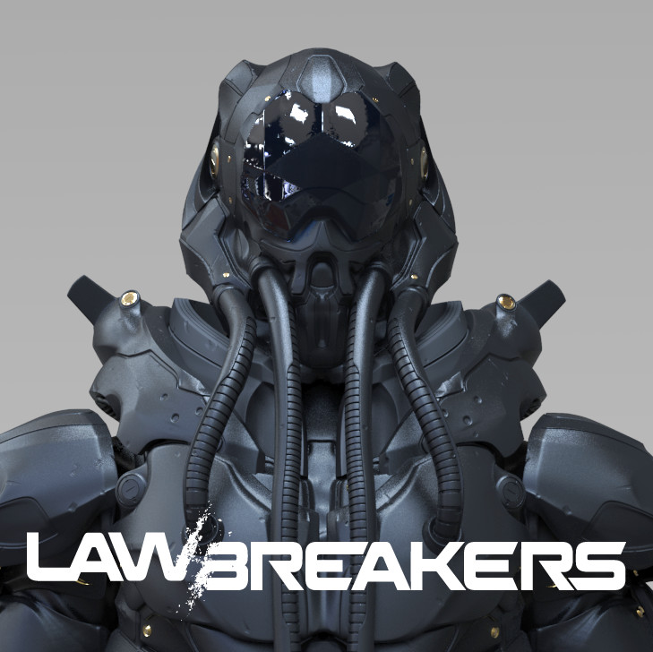 ArtStation - LawBreakers Helix HP Model