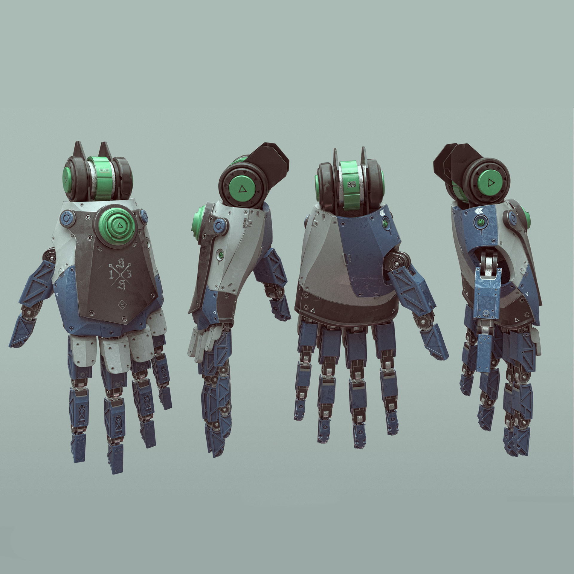 ArtStation - Mecha Hand