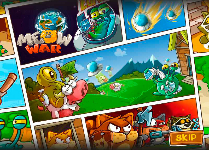 ArtStation - Game Development "Meow War"