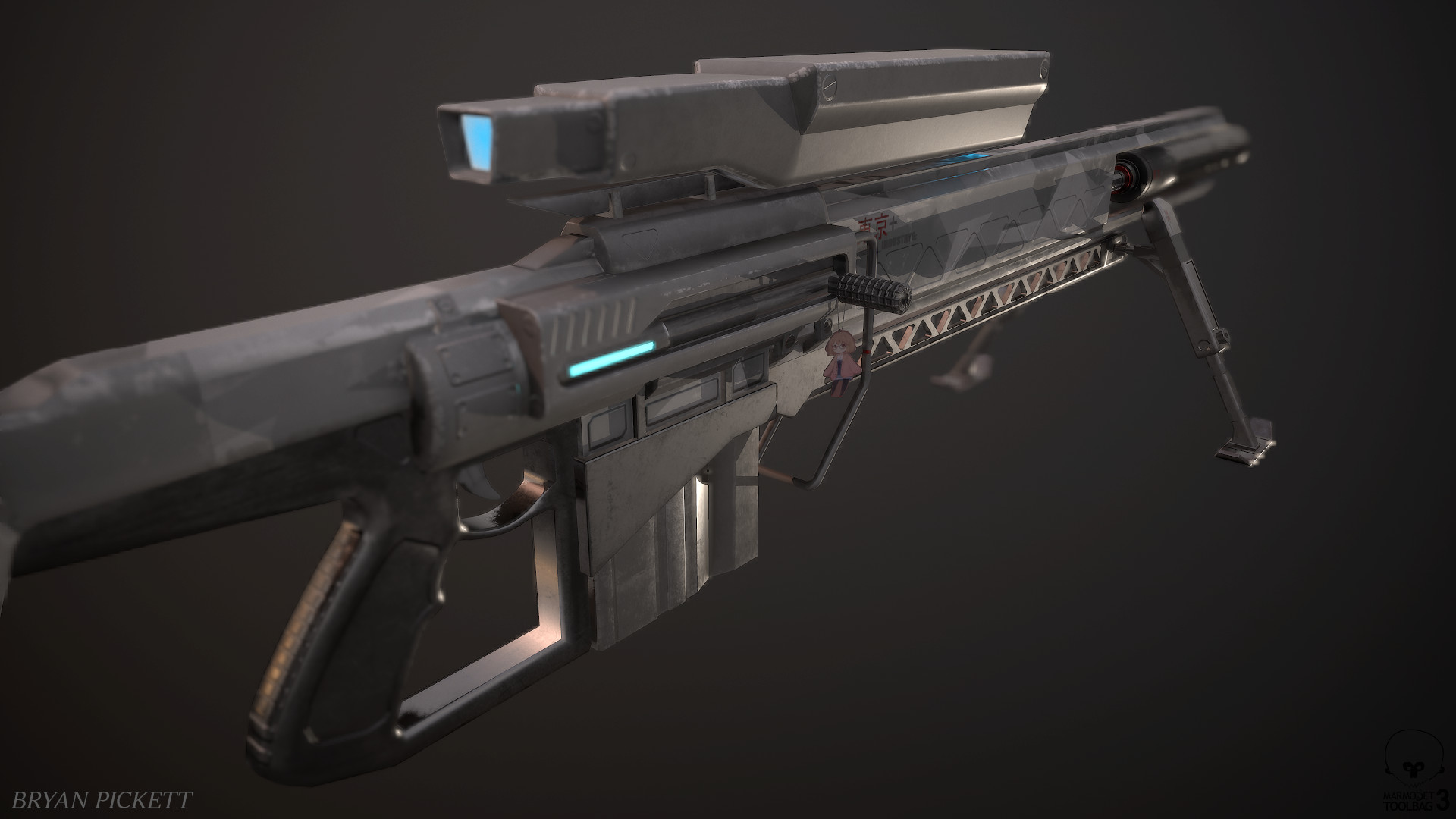 ArtStation - XM_94 Marksmen Rifle
