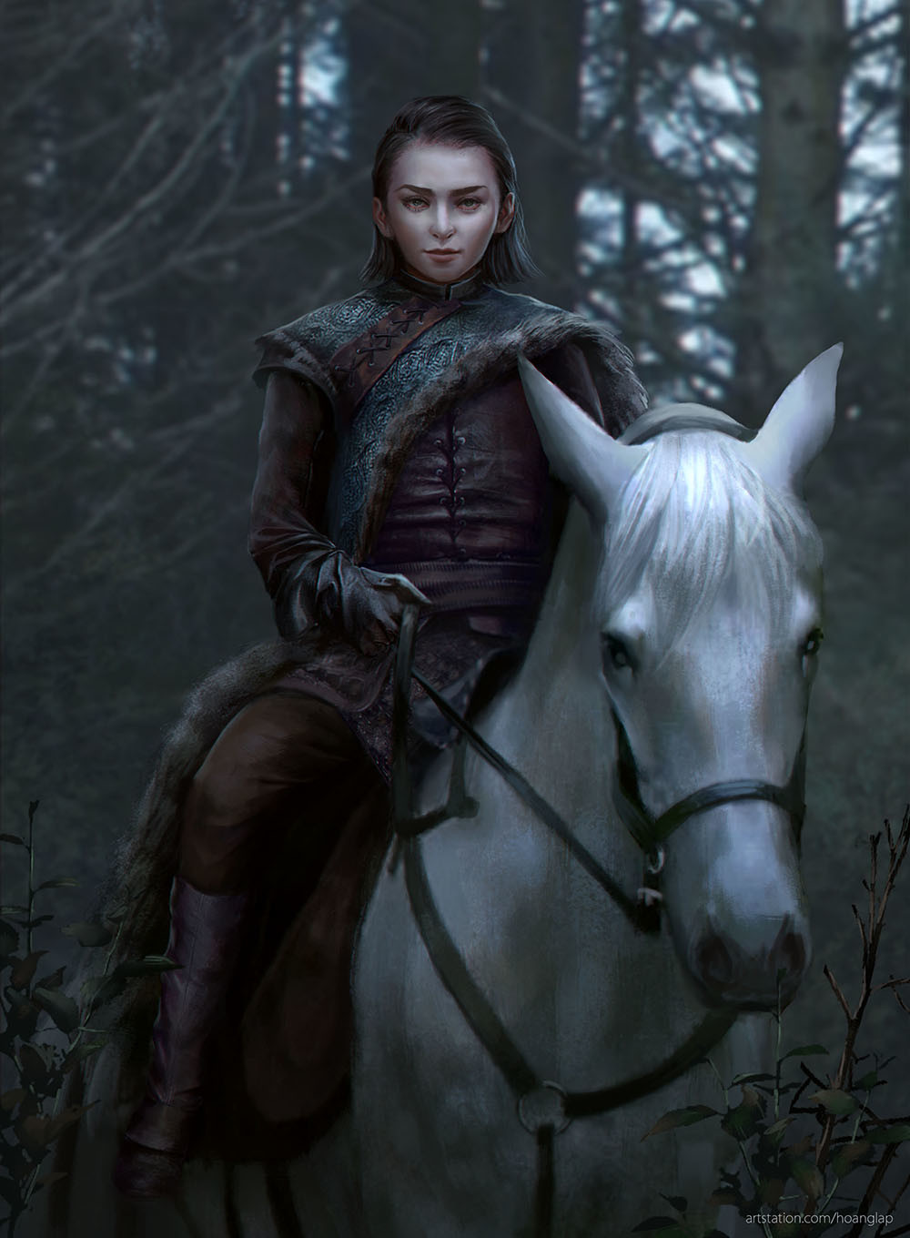 ArtStation - Return of Arya Stark