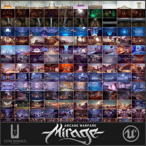 ArtStation - Mirage Map Color Strips