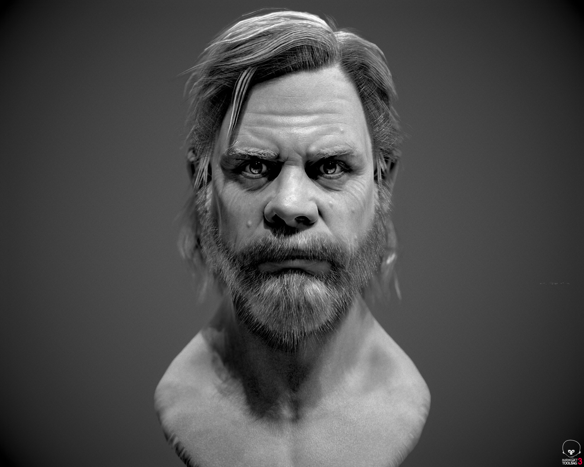 ArtStation - Old Luke Skywalker