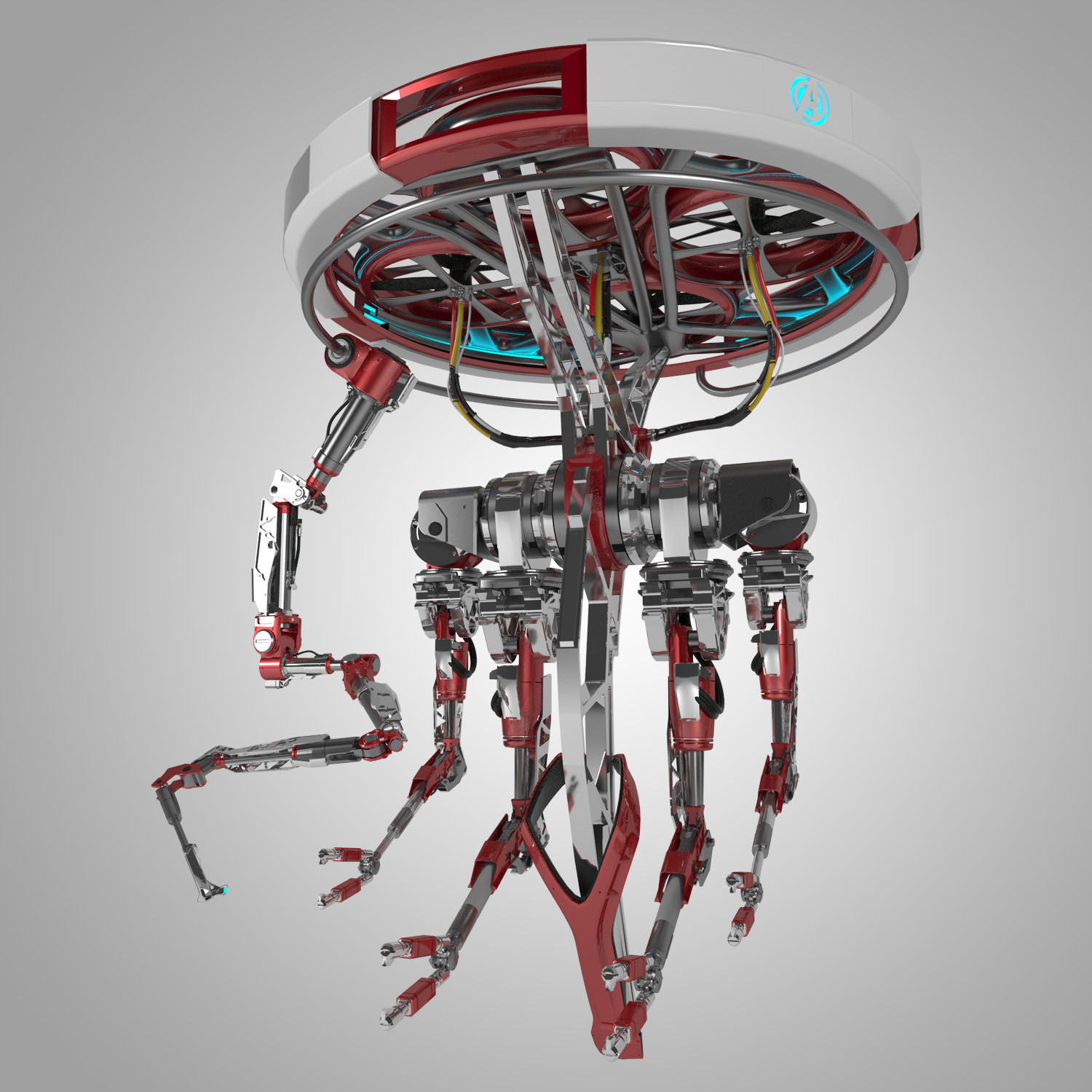 ArtStation - Drone concept model 01