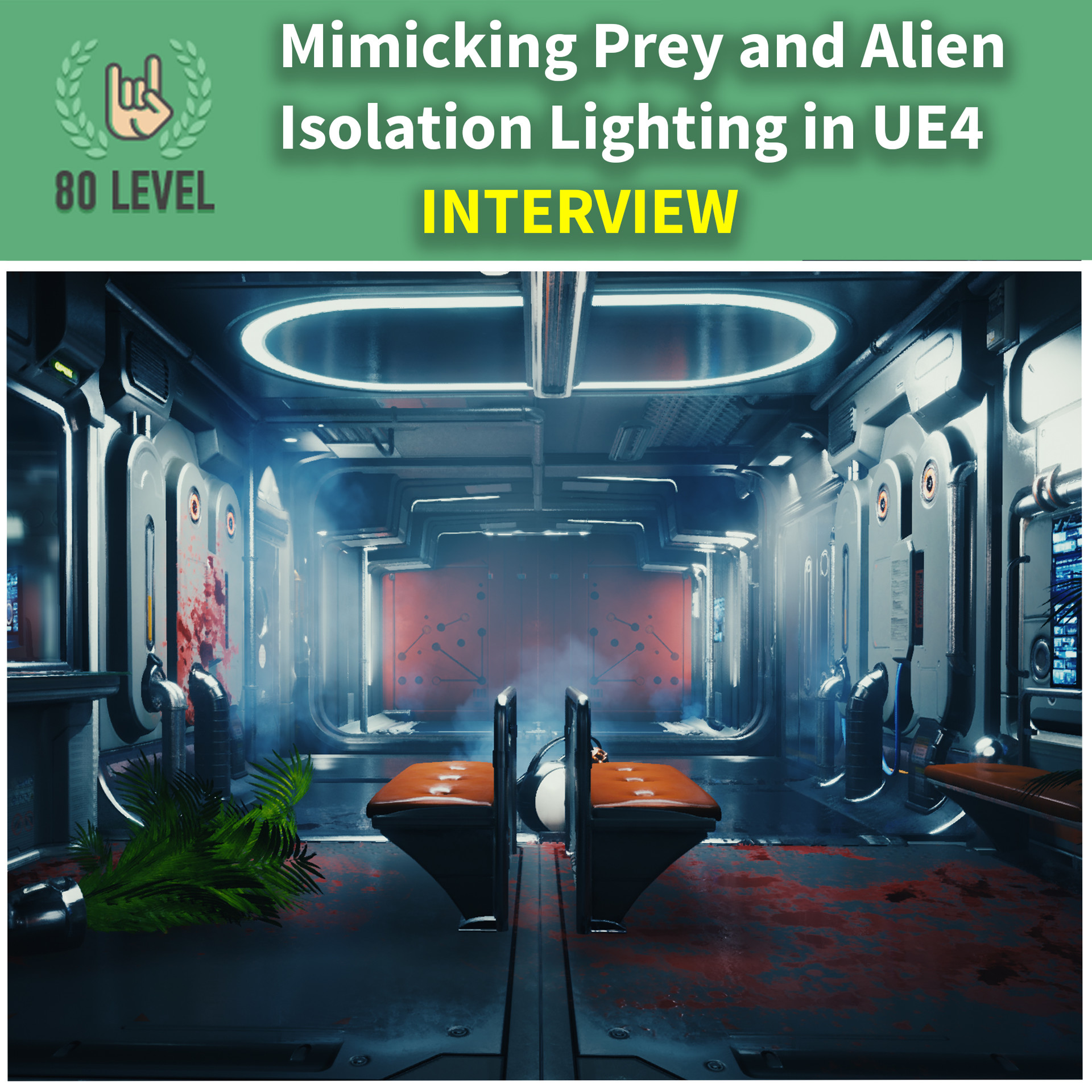 ArtStation - 80.lv Article - Mimicking Prey and Alien Isolation ...