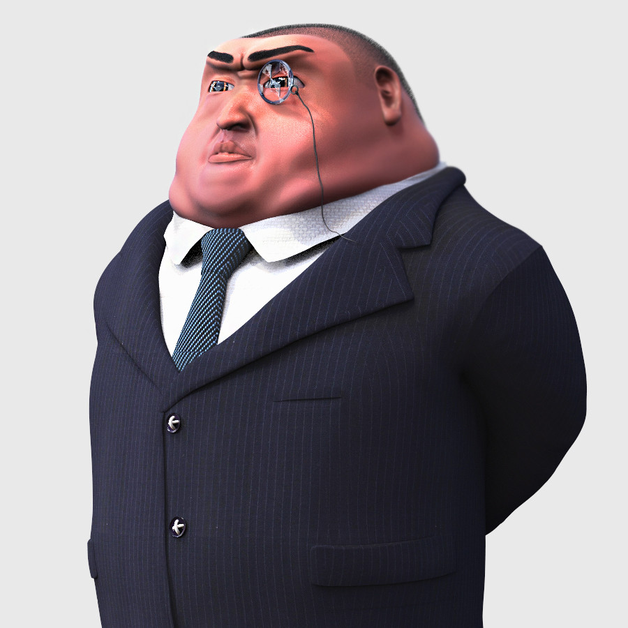 ArtStation - Fat Boss