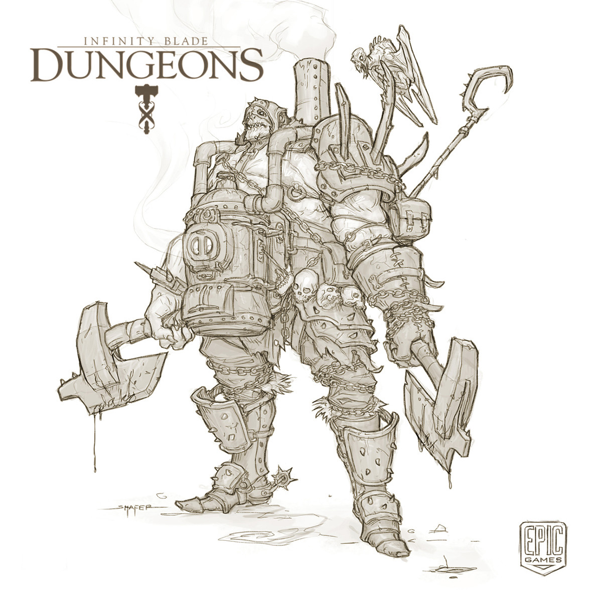 ArtStation - IB Dungeons Drawings