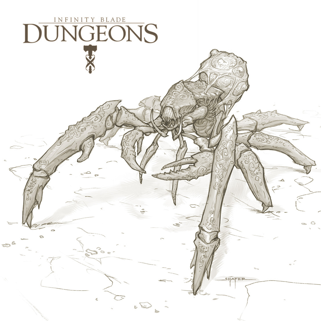 ArtStation - IB Dungeons Drawings