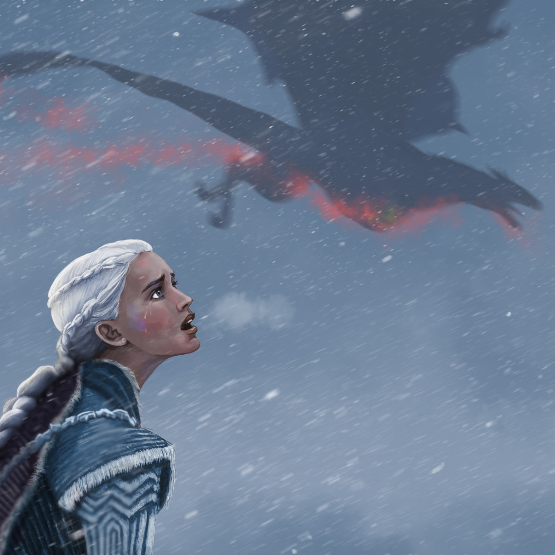 ArtStation - Death of Viserion