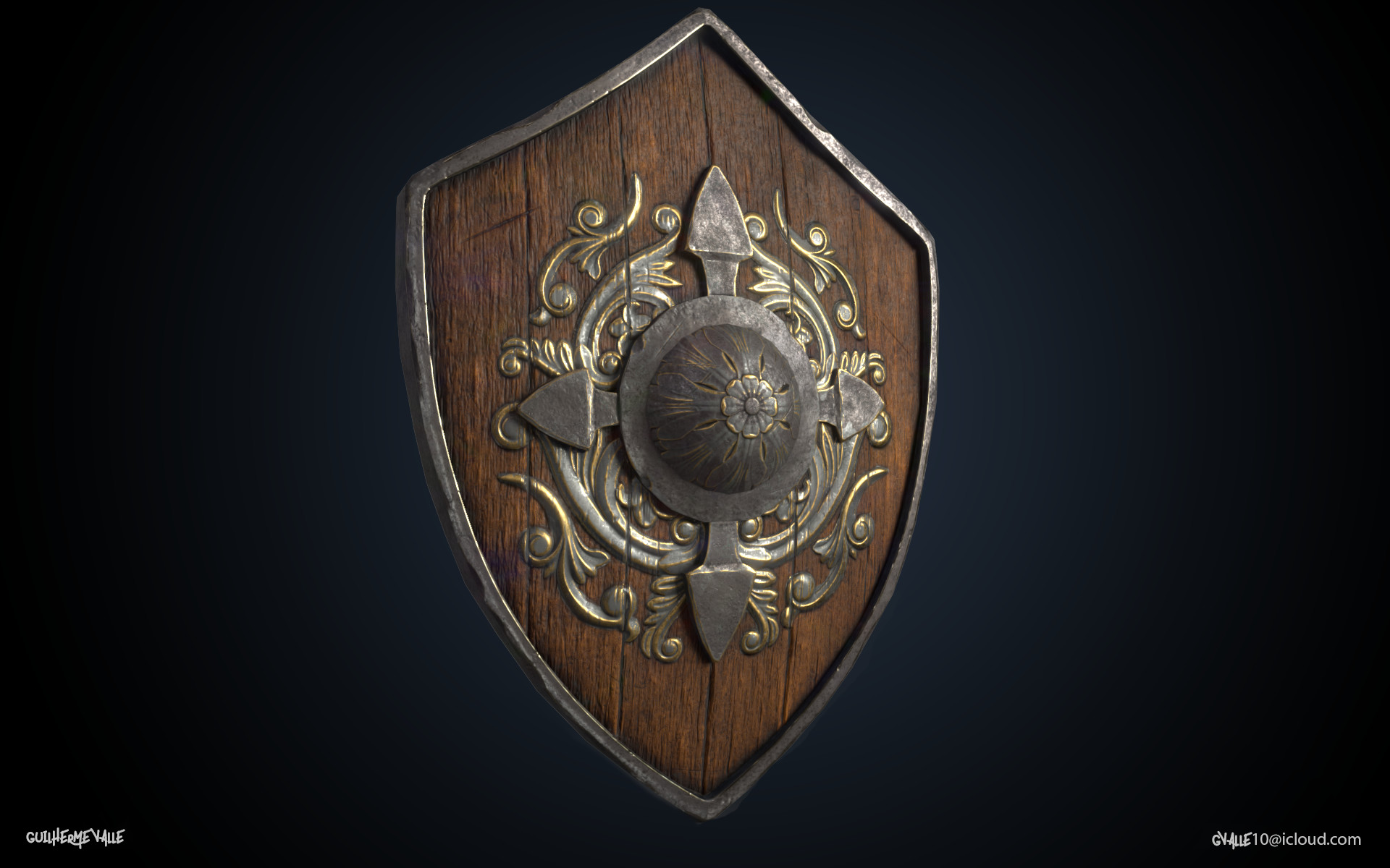 ArtStation - Medieval Shield
