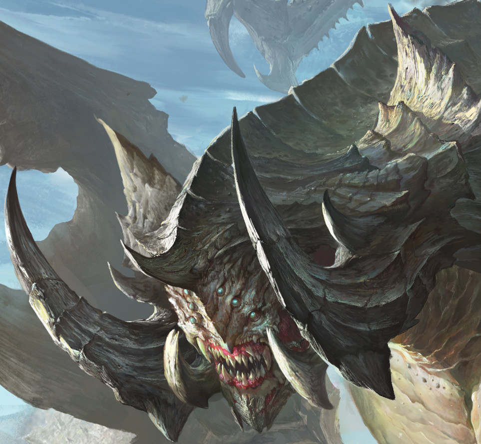 ArtStation - Myth series 02 - Evil Monsters and The Gigantic Ancient Beasts