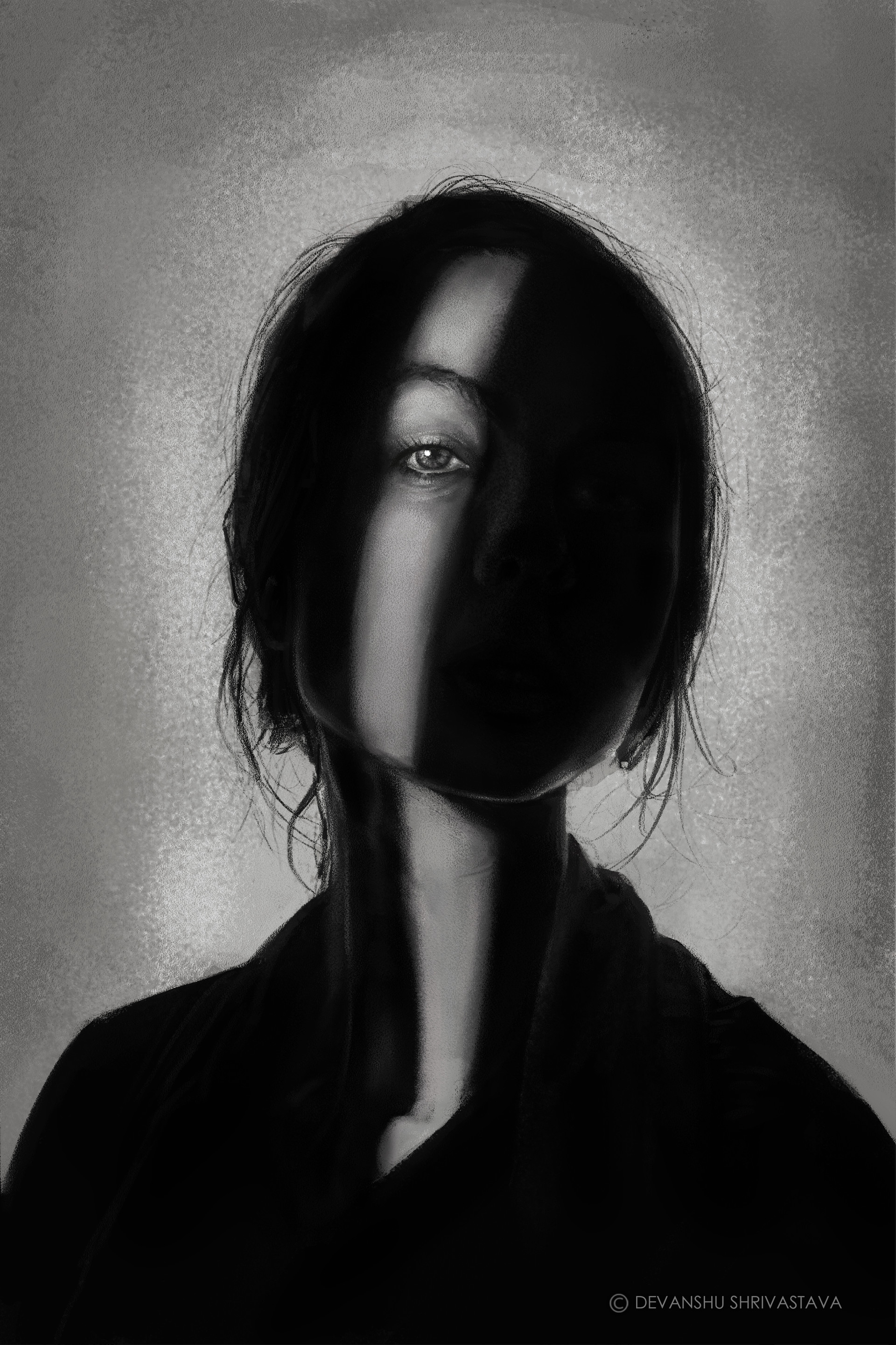 ArtStation - Women in Shadow