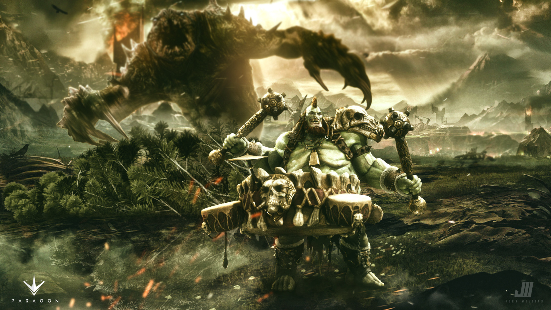 ArtStation - Narbash - Paragon Game